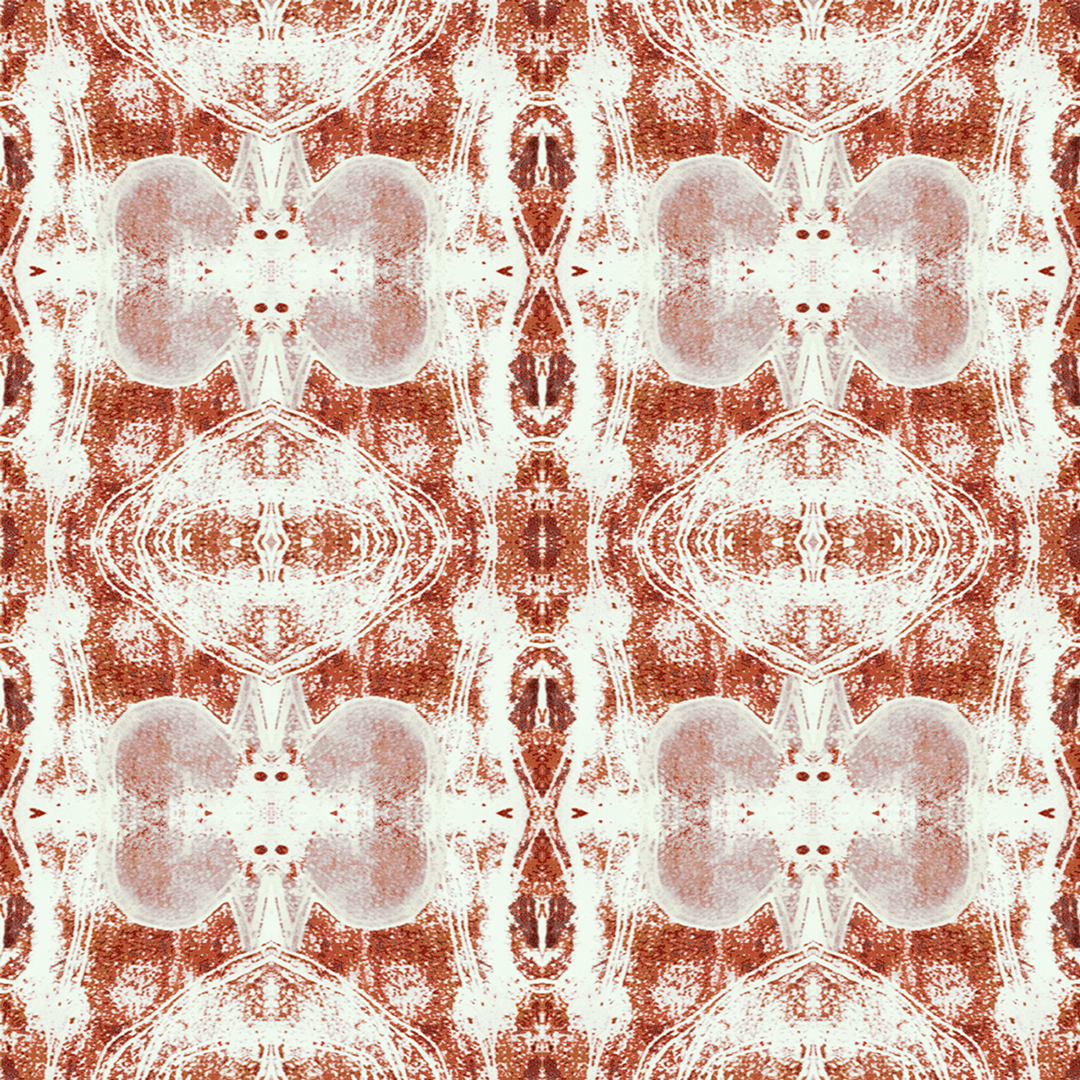 Papeari, Persimmon – Philomela Textiles and Wallpaper